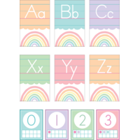 Pastel Pop Alphabet Bulletin Board - TCR8409 | Teacher Created Resources