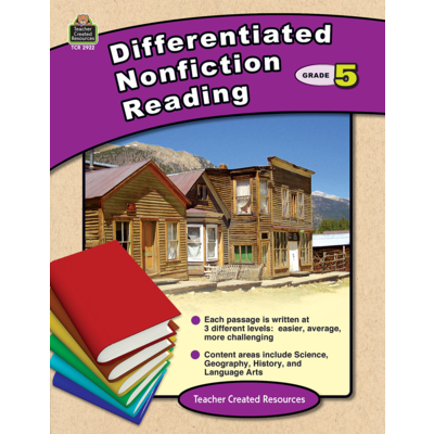 Differentiated Nonfiction Reading Grade 5 - TCR2922 | Teacher Created ...