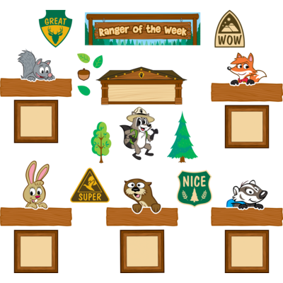 Ranger Rick Ranger of the Week Mini Bulletin Board Display - TCR3560 ...