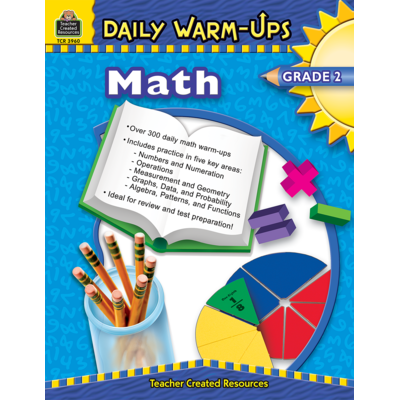 Daily Warm-Ups: Math, Grade 2 - TCR3960 | Teacher Created Resources