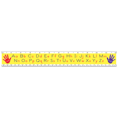 Left/Right Hand and Alphabet Ruler - TCR5227 | Teacher Created Resources