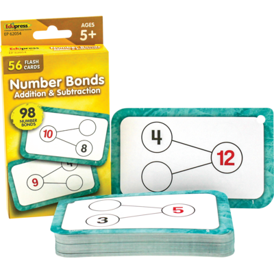 Number Bonds Flash Cards - Addition and Subtraction - TCR62054 ...