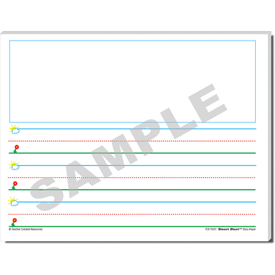 Smart Start K-1 Story Paper: 100 Sheets - TCR76511 | Teacher Created ...