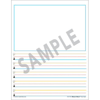Superhero Smart Start 1-2 Story Paper: 100 Sheets - TCR77270 | Teacher ...