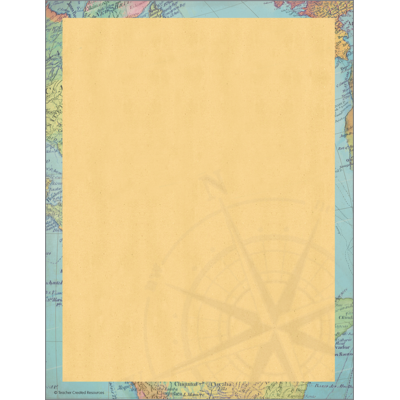 Travel the Map Computer Paper - TCR8569 | Teacher Created Resources