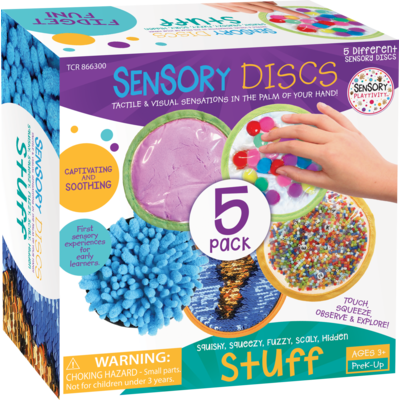 Sensory Playtivity Sensory Discs (Set of 5) - TCR866300 | Teacher ...