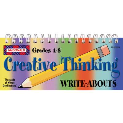 Creative Thinking Write-Abouts Grades 4-8 - TCRW2028 | Teacher Created ...