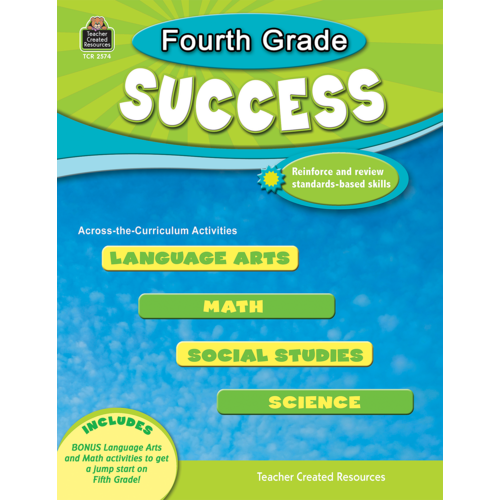 Fourth Grade Success - TCR2574 | Teacher Created Resources