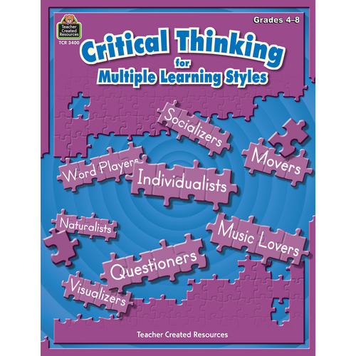 Critical Thinking for Multiple Learning Styles - TCR3400 | Teacher ...