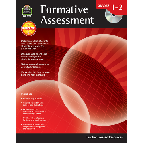 Formative Assessment Grade 1-2 - TCR3581 | Teacher Created Resources