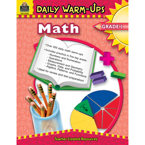 Daily Warm-Ups: Math, Grade 1 - TCR3959 | Teacher Created Resources