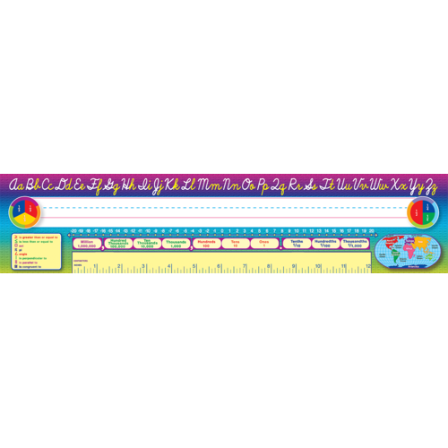 Cursive Writing Super Jumbo Name Plates - TCR4302 | Teacher Created ...