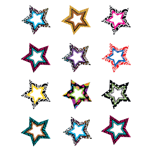 Fancy Stars Mini Accents - TCR5216 | Teacher Created Resources