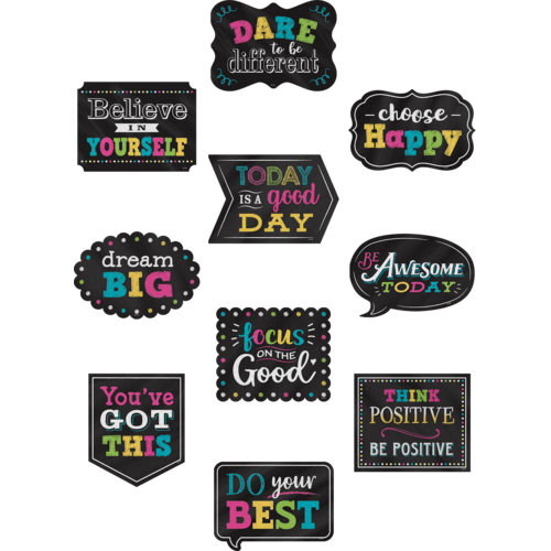 Chalkboard Brights « Themes « Decorative Teacher Created Resources