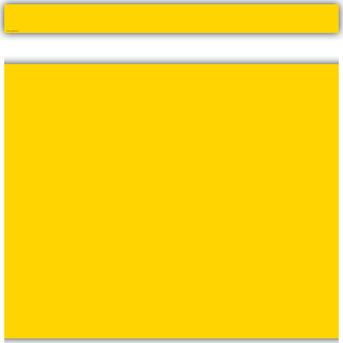 Yellow Gold Straight Border Trim - TCR5791 | Teacher Created Resources