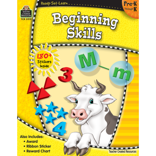 Ready-Set-Learn: Beginning Skills PreK-K - TCR5919 | Teacher Created ...