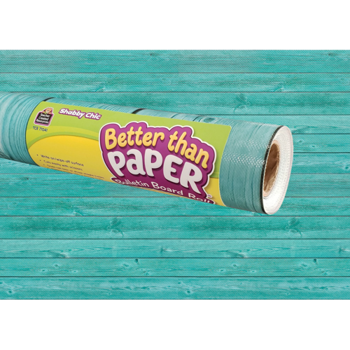 Shabby Chic Wood Better Than Paper Bulletin Board Roll - TCR77041 ...