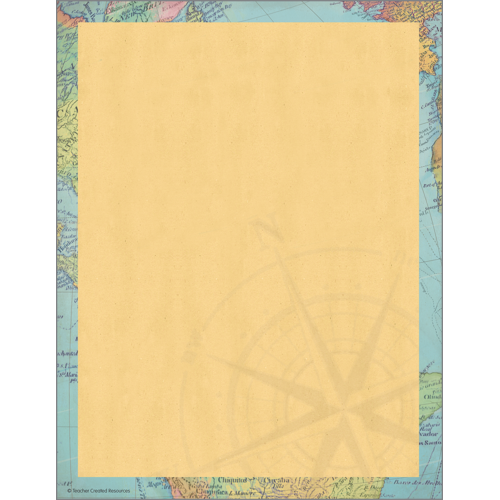 Travel the Map Computer Paper - TCR8569 | Teacher Created Resources