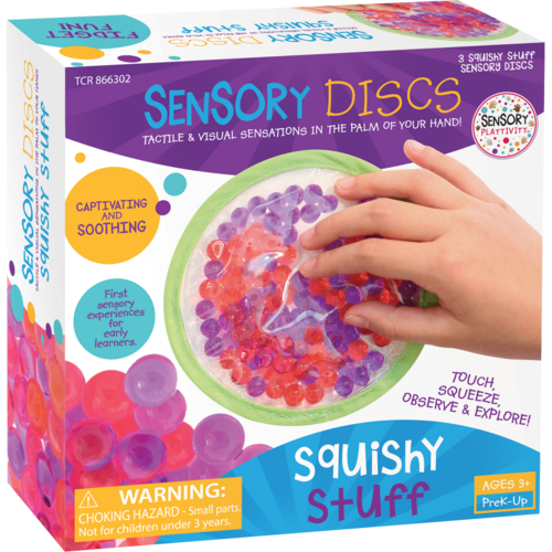 Sensory Playtivity Sensory Discs: Squishy Stuff - TCR866302 | Teacher ...