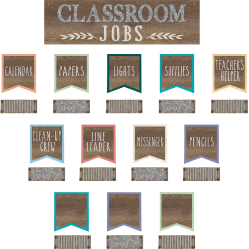 Home Sweet Classroom Classroom Jobs Mini Bulletin Board - TCR8801 ...