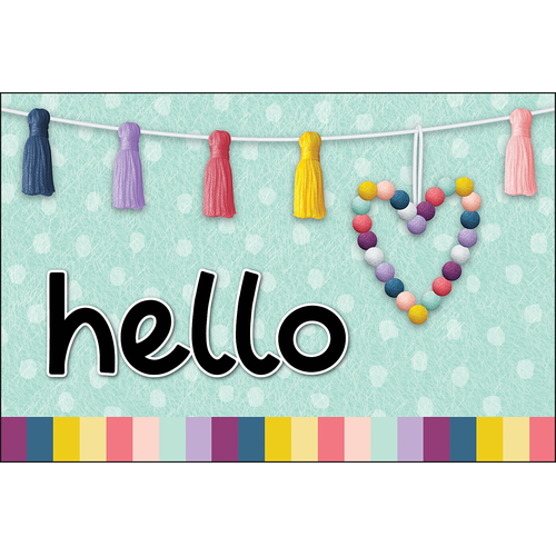 Oh Happy Day Hello Postcards - TCR9056 | Teacher Created Resources