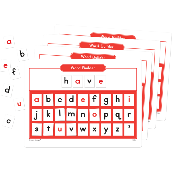 Magnetic Word Builder (set of 4) - TCR1327 | Teacher Created Resources