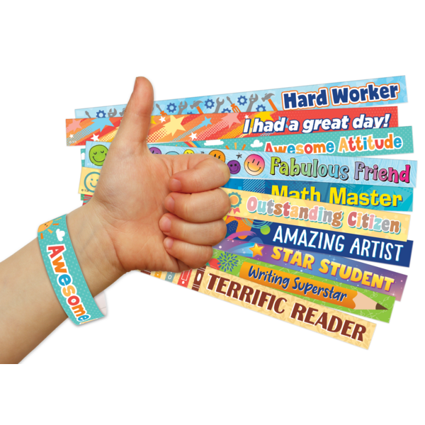 Positive Reinforcement Brag Bracelets - TCR21037 | Teacher Created ...