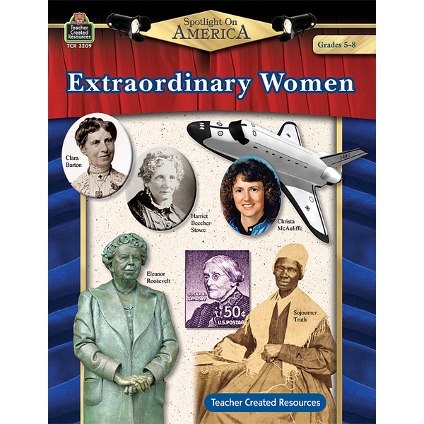 Spotlight On America: Extraordinary Women - TCR3209 | Teacher Created ...