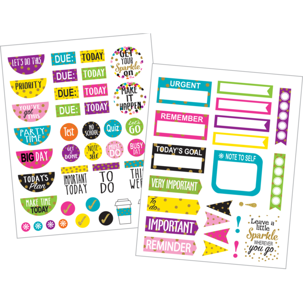 Confetti Planner Stickers - TCR3589 | Teacher Created Resources