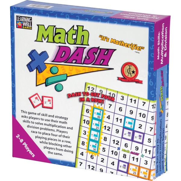 Math Dash Game: Multiplication/Division - TCR62349 | Teacher Created ...