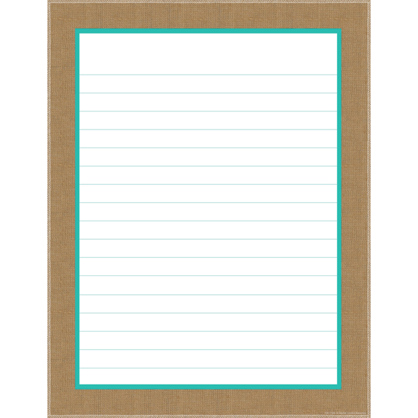 Shabby Chic Lined Chart - TCR77200 | Teacher Created Resources