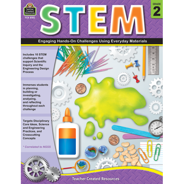 STEM: Engaging Hands-On Challenges Using Everyday Materials Grade 2 ...