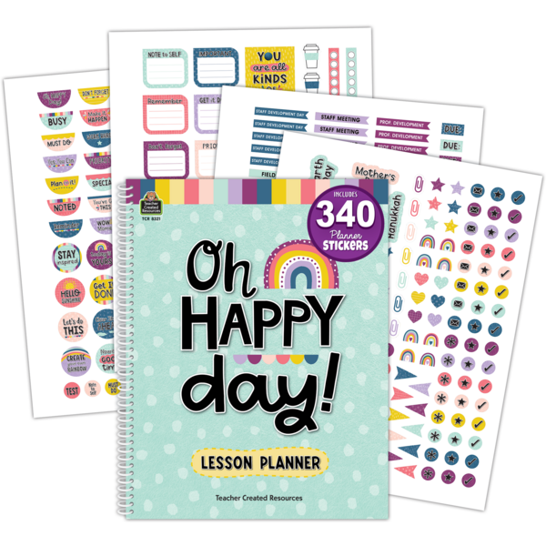 Oh Happy Day Lesson Planner - TCR8321 | Teacher Created Resources