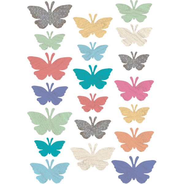 Home Sweet Classroom Butterflies Accents - Assorted Sizes - TCR8562 ...
