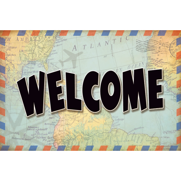 Travel the Map Welcome Postcards - TCR8565 | Teacher Created Resources
