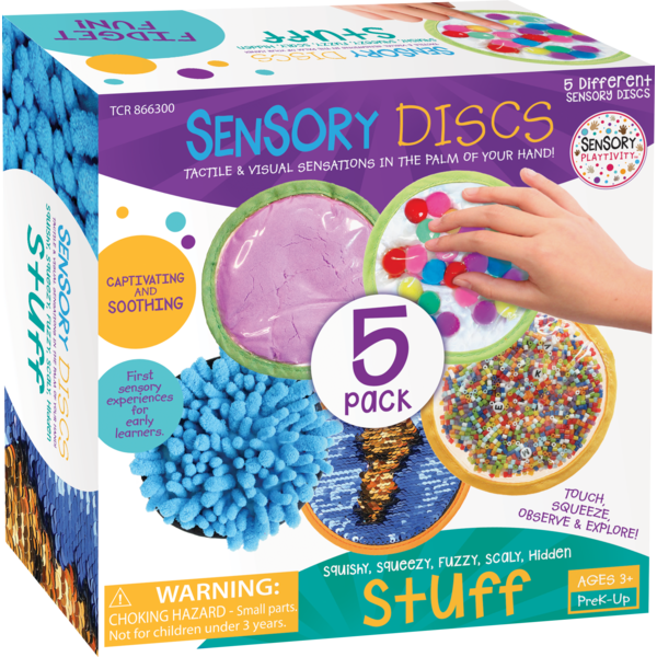 Sensory Playtivity Sensory Discs (Set of 5) - TCR866300 | Teacher ...