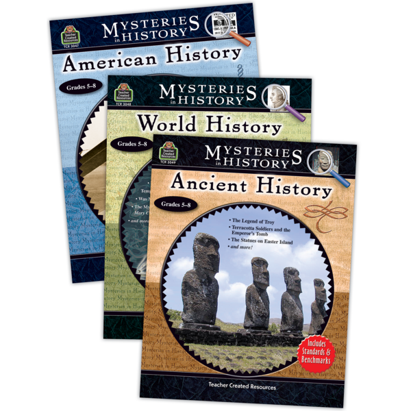 Mysteries in Histories Set (3 books) - TCR9854 | Teacher Created Resources