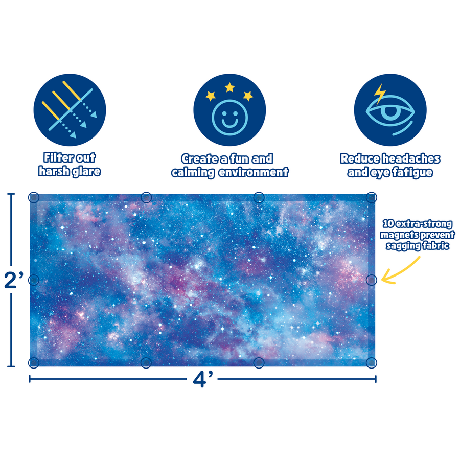 Deep Space Calming Covers Ceiling Light Filters - TCR20141 | Teacher ...