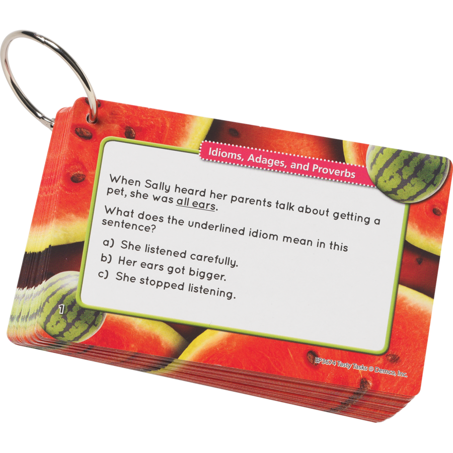 Tasty Task Cards: Idioms/Adages/Proverbs - TCR63674 | Teacher Created ...