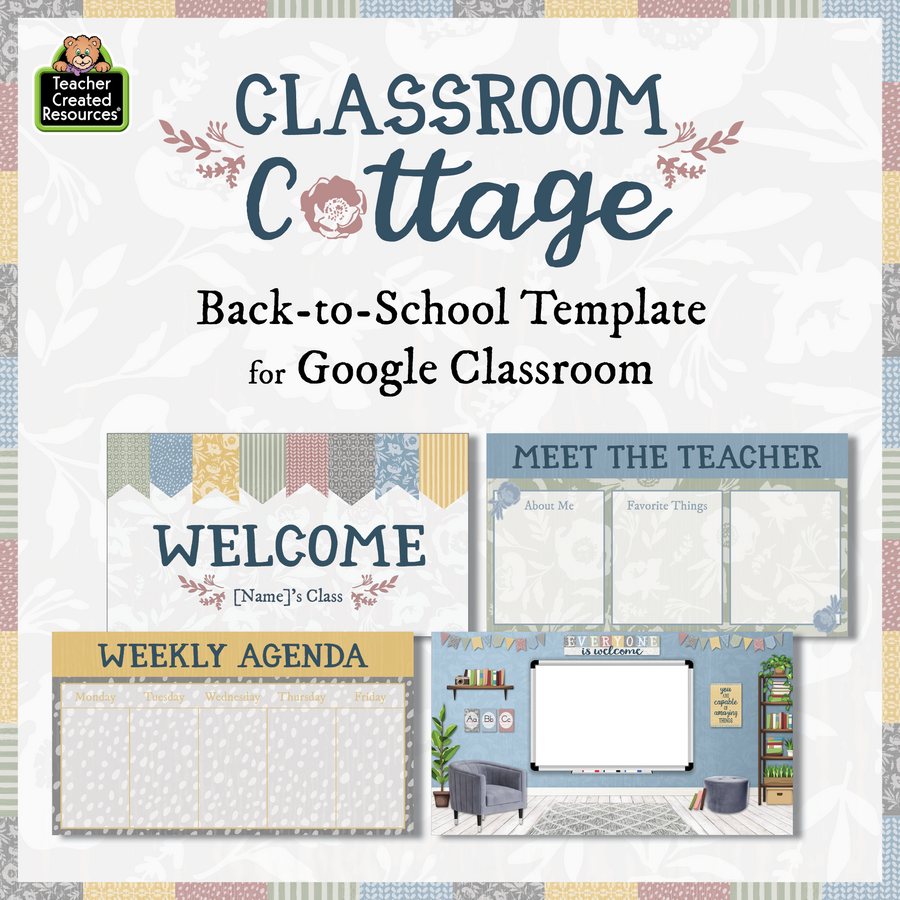 Classroom Cottage Back to School Template - TCRGP001 | Teacher Created ...