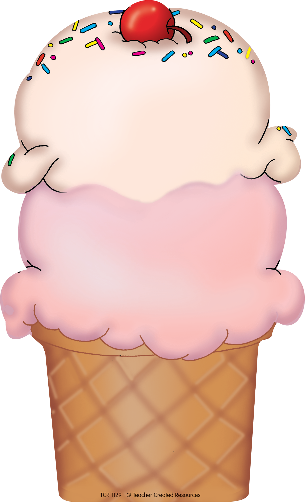 Ice Cream Notepad - TCR1129 | Teacher Created Resources