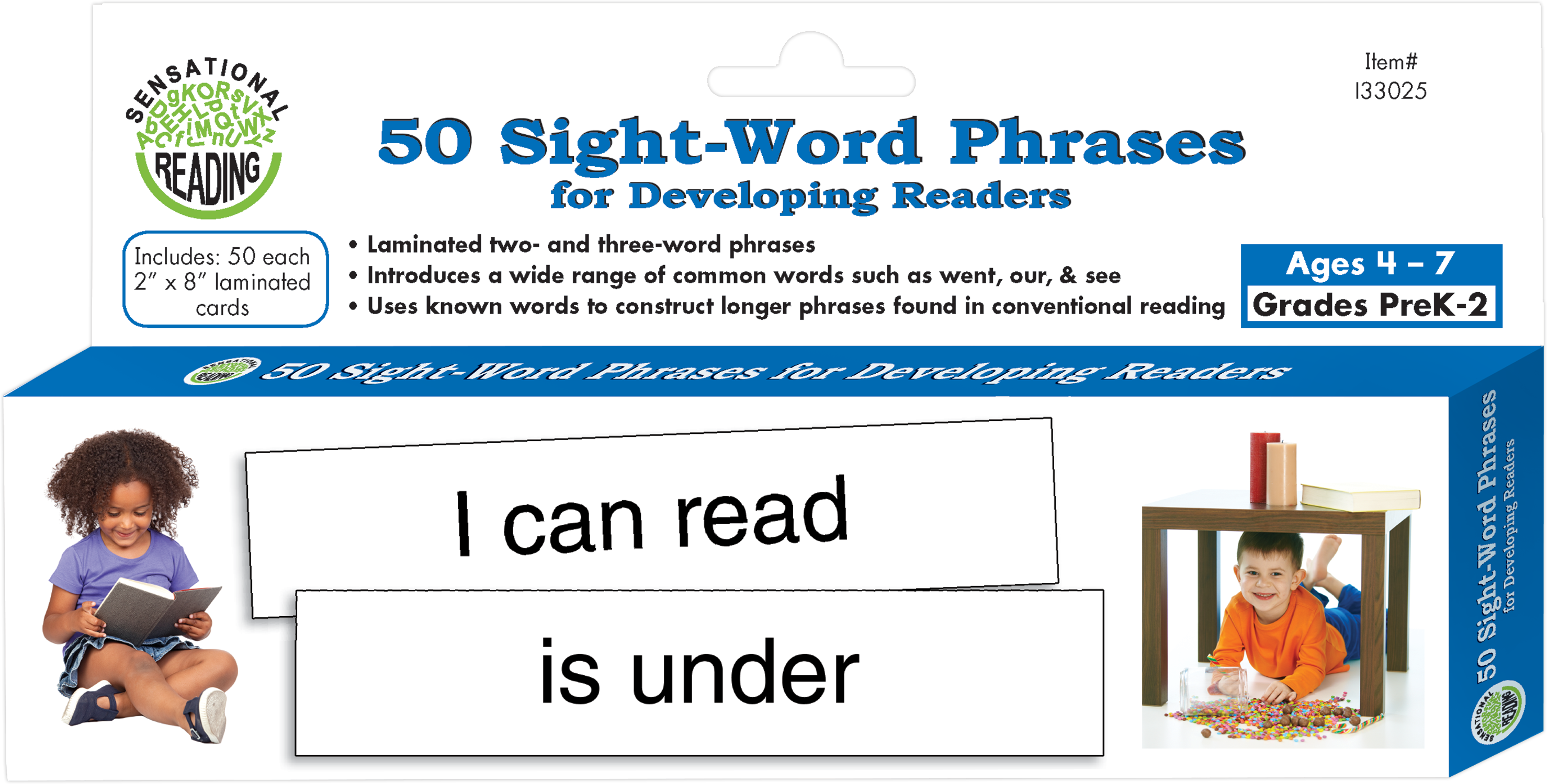 50 Sight-Word Phrases for Developing Readers - TCR133025 | Teacher ...
