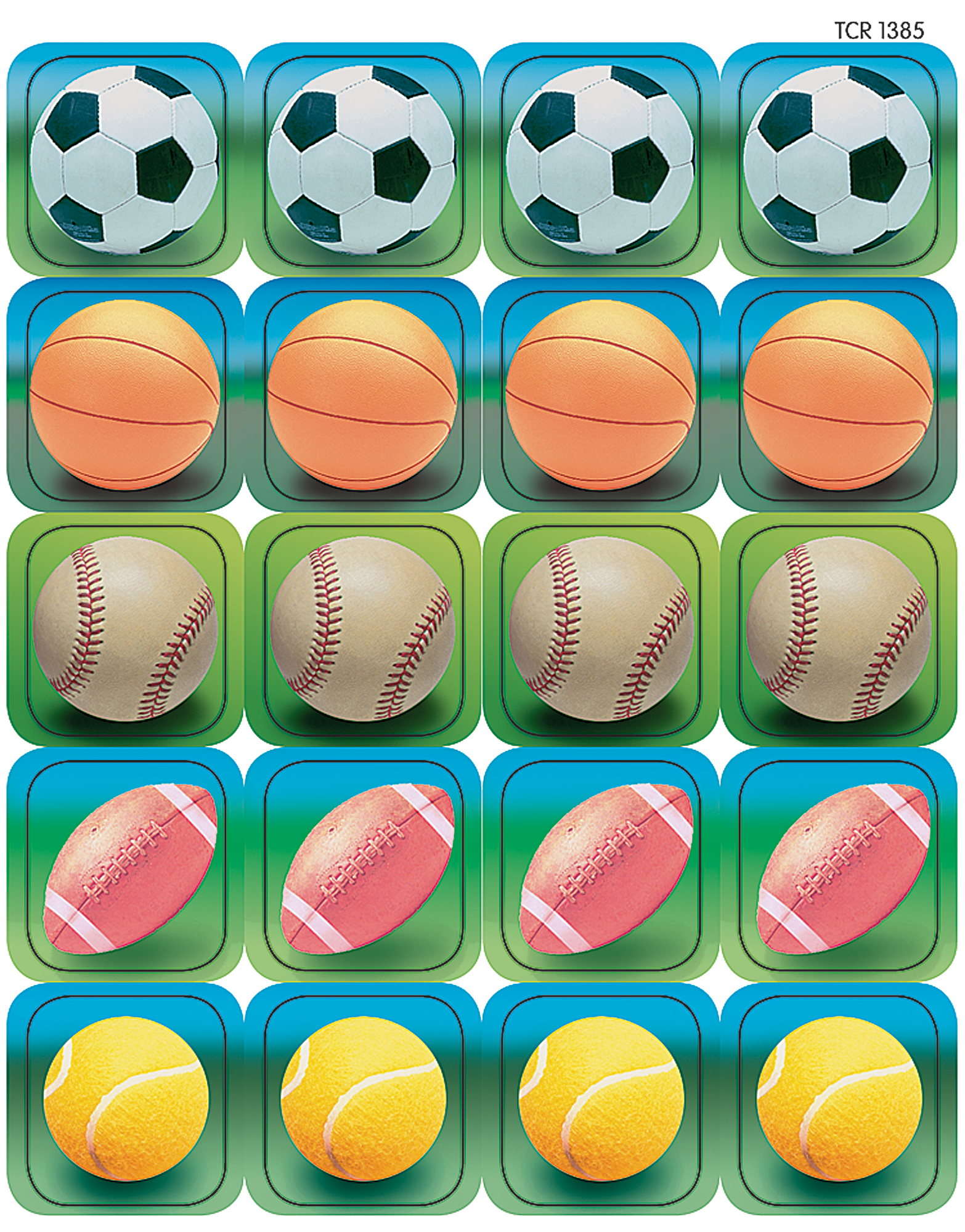 Sports 2 Stickers - TCR1385 | Teacher Created Resources