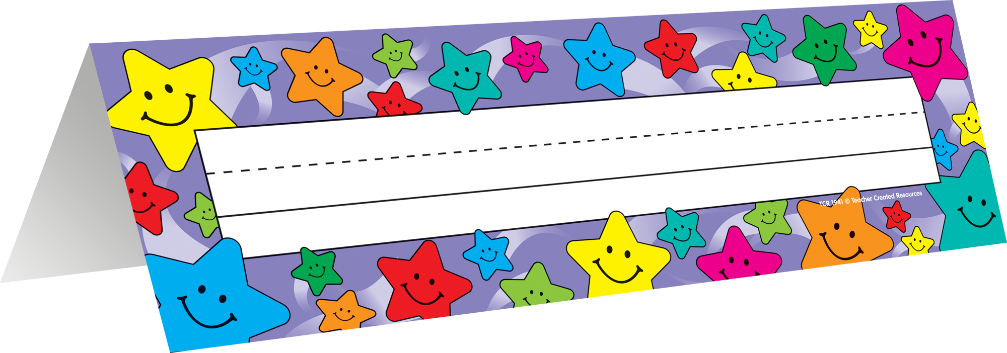 Happy Stars Tented Name Plates - TCR1941 | Teacher Created Resources