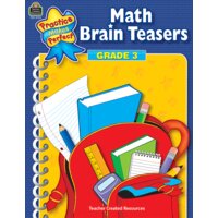 Math Brain Teasers Grade 3 - TCR3753 | Teacher Created Resources