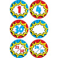 Superhero Calendar Days - TCR5589 | Teacher Created Resources