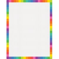 Colorful Blank Write-On/Wipe-Off Chart - TCR7109 | Teacher Created ...