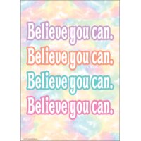 Believe You Can Positive Poster - TCR7478 | Teacher Created Resources