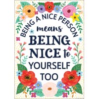 Being a Nice Person Positive Poster - TCR7487 | Teacher Created Resources