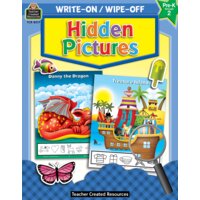 Write-On/Wipe-Off Book: Hidden Pictures - TCR8217 | Teacher Created ...